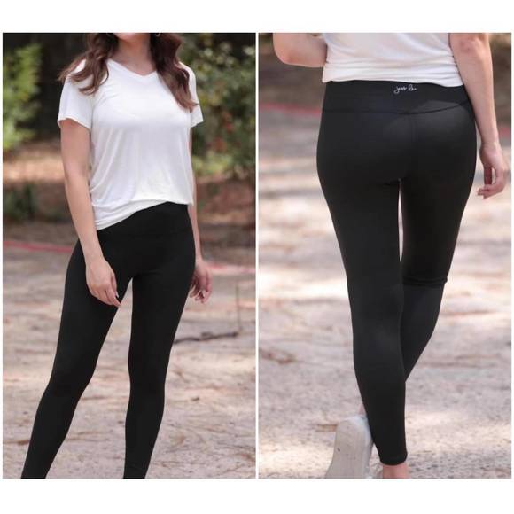 Jess Lea | Pants & Jumpsuits | New Jess Lea Basic Leggings In Black | Poshmark